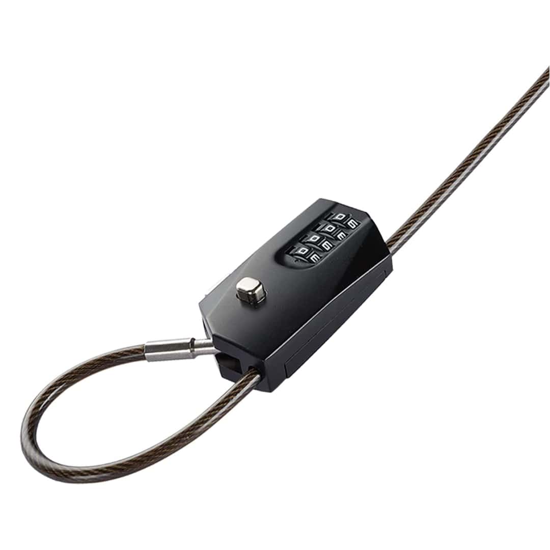 Game Trail Camera Lock Security Lock Password Cable Chain Lock, Metal